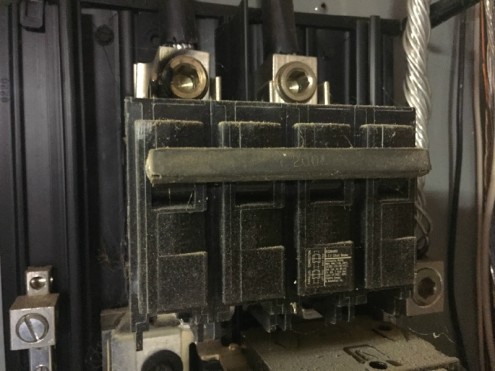 Main Shutoff - Electric Panel - Ennis Home Inspections